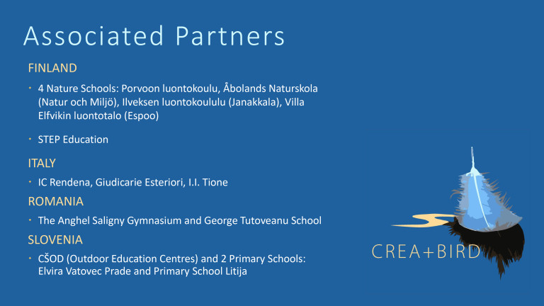 CREA+BIRD (Slovenija) | University of Jyväskylä